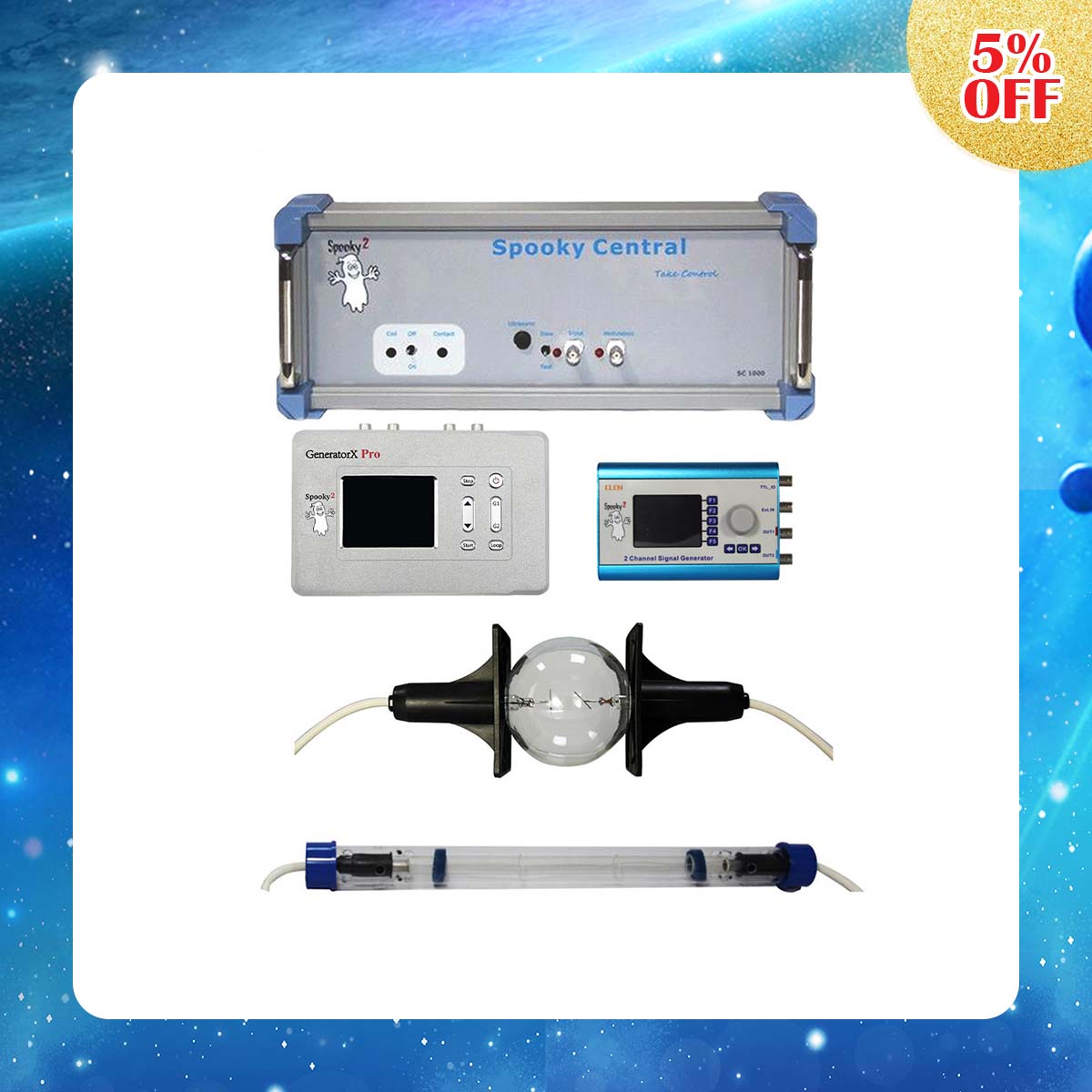 Spooky2 Portabel Central GeneratorX Pro Kit - Spooky2 Deutschland